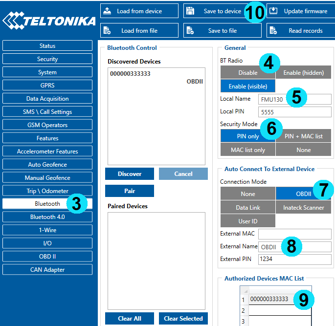Teltonika - FMC125 - Centro de Recursos