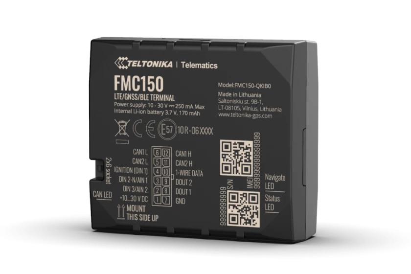 Teltonika - FMC150 - Centro de Recursos