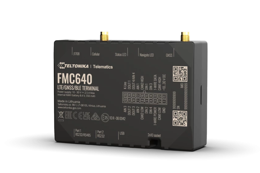 Teltonika - FMC640 - Centro de Recursos